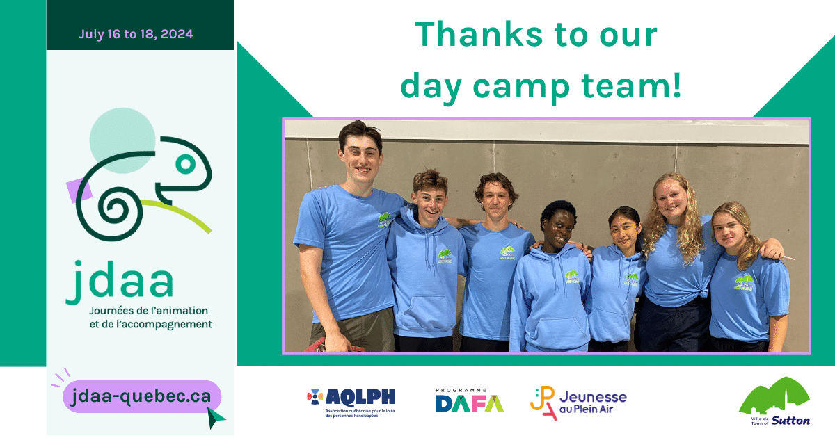 Animation and Accompanying Days: thank you to the dynamic team of the ...