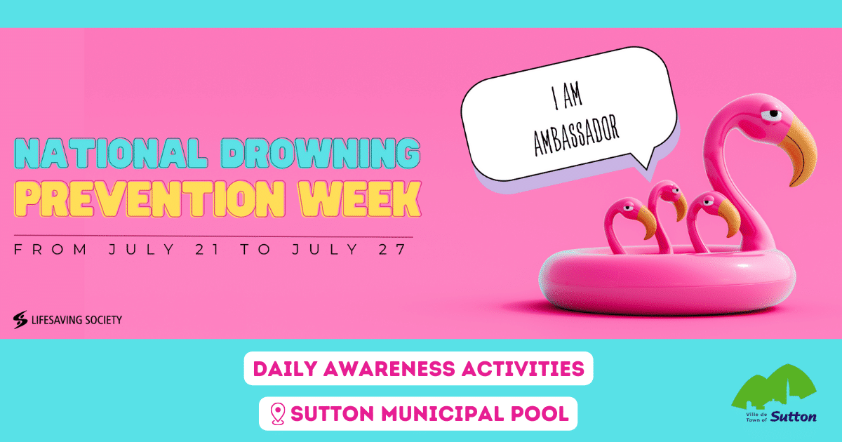 The Town of Sutton is a proud ambassador of the National Drowning ...